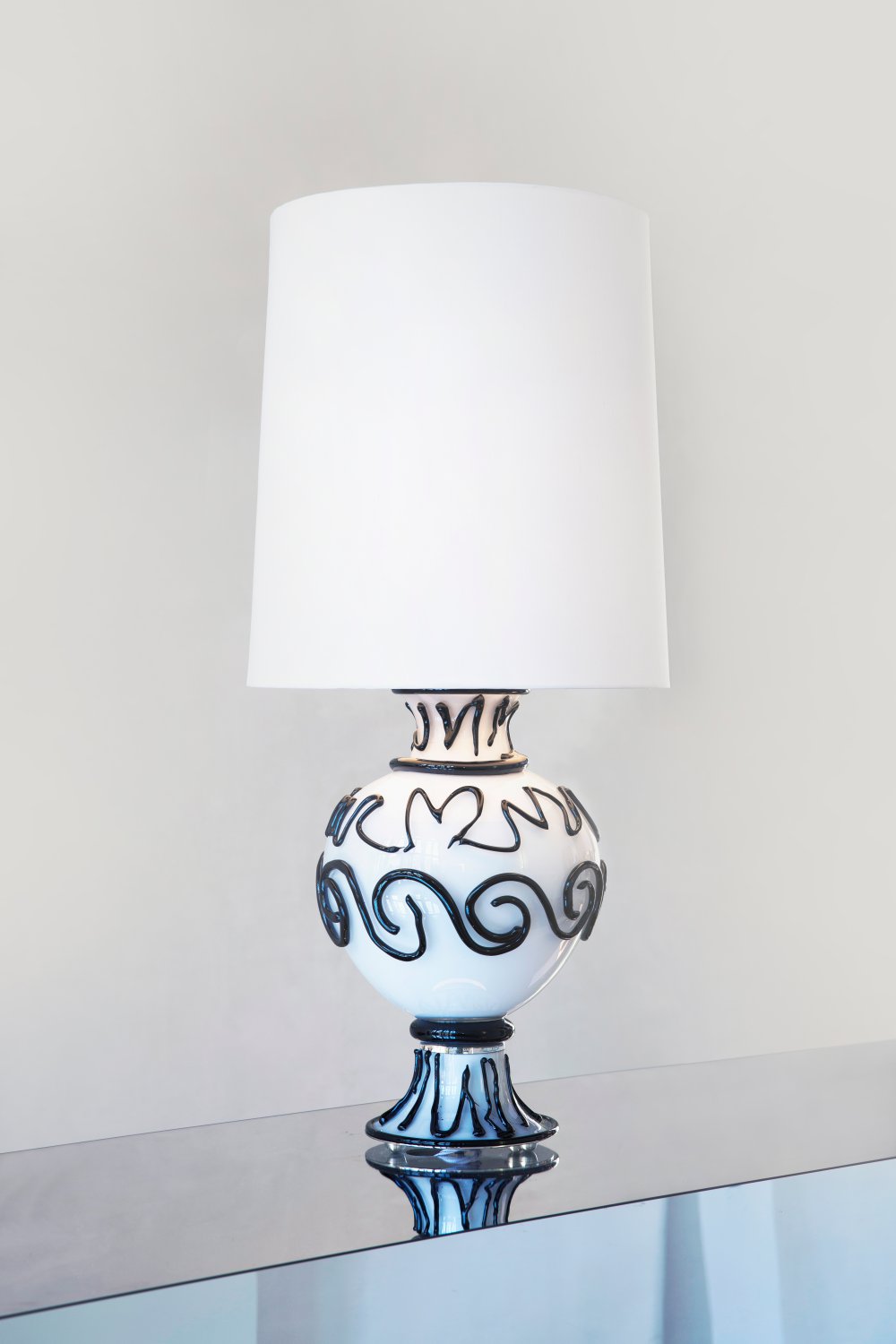 Table Lamp 'Greek (Black)' - Artwork | GalleriesNow
