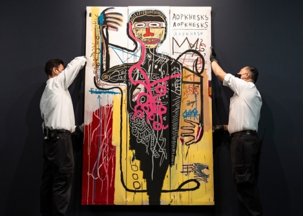 Jean-Michel Basquiat’s 1982 masterwork “Versus Medici” to be auctioned ...