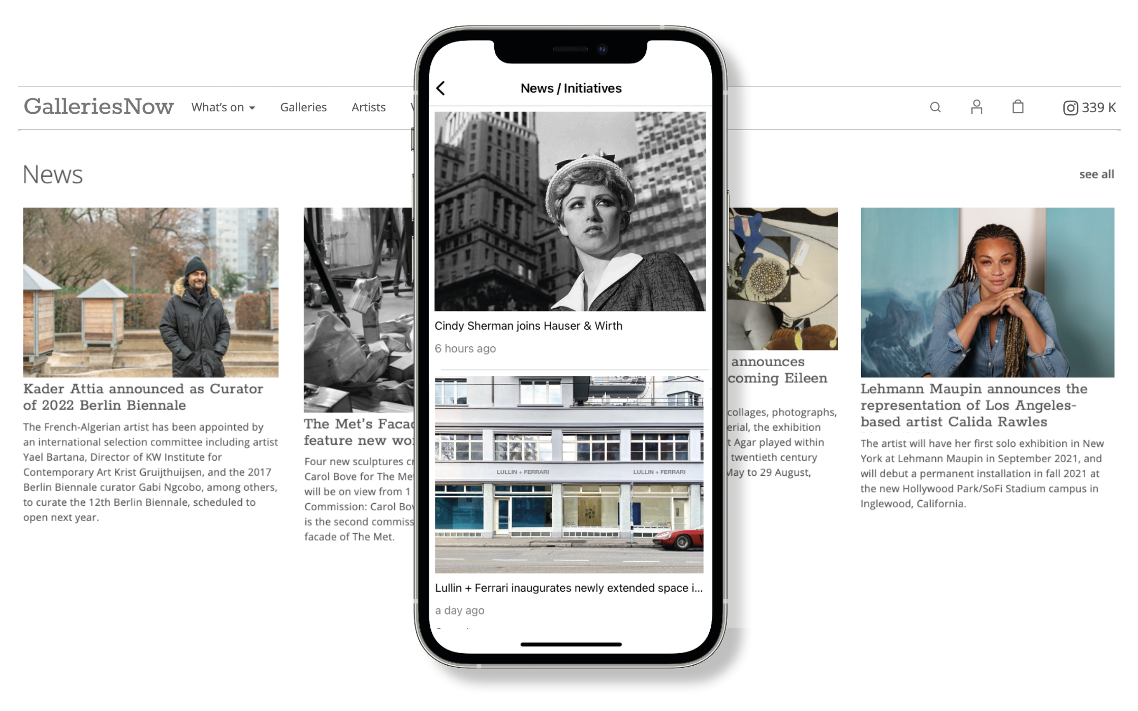 News and Press | GalleriesNow