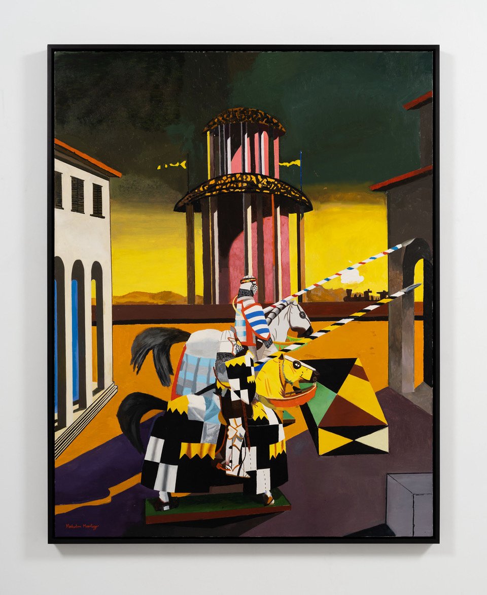 Piazza d'Italia with French Knights - Artwork | GalleriesNow