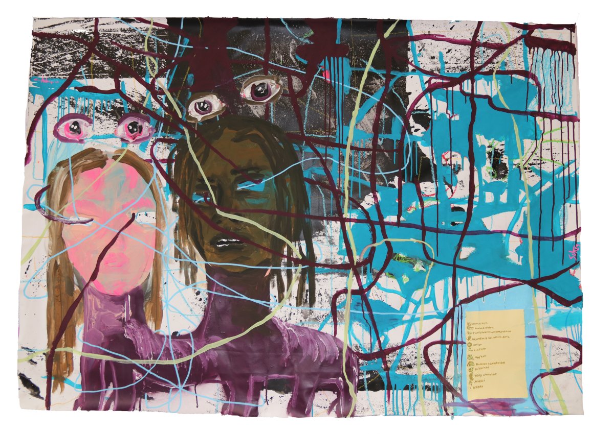 Cartographie Mentale (Autoportrait) - Artwork | GalleriesNow