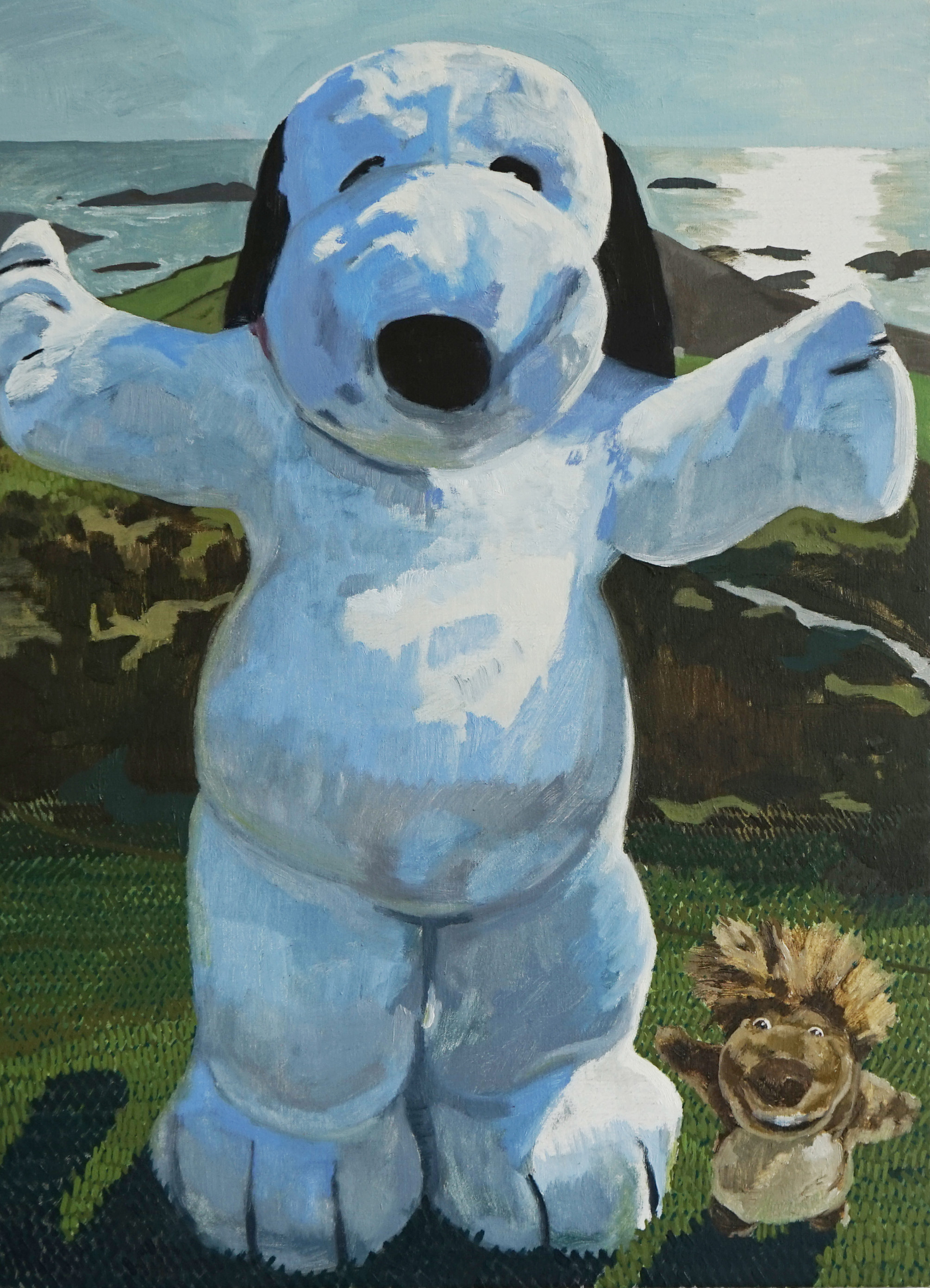 Snoopy and Reggie Touring Kerry - Artwork | GalleriesNow